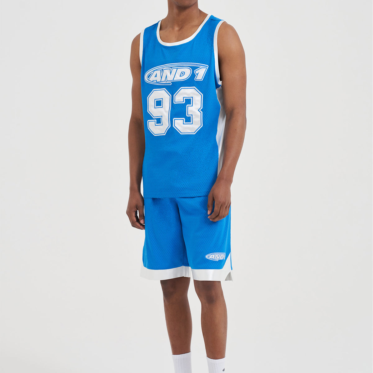 Mens Logo Airtex Basketball Shorts - Blue – And1 UK