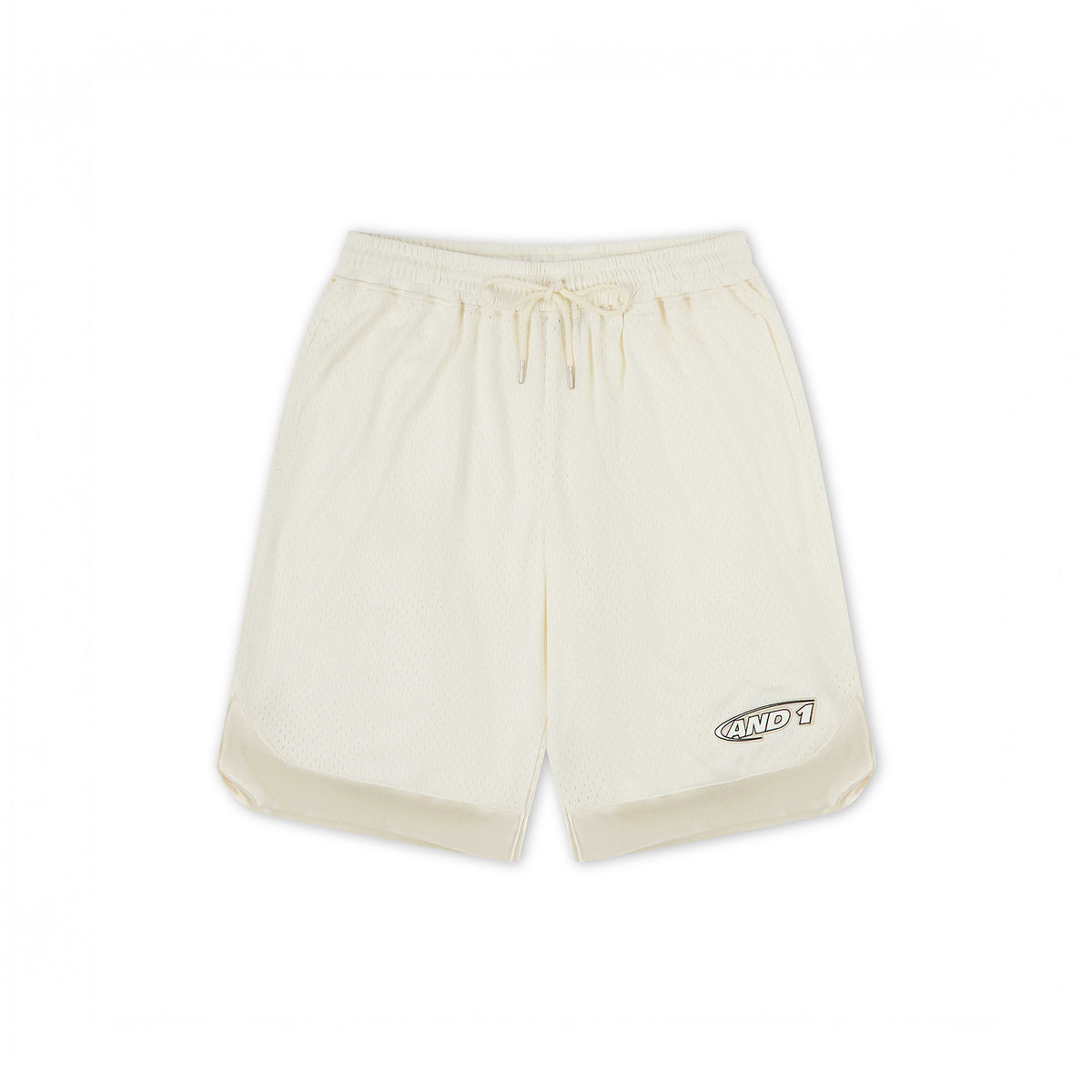 Mens Logo Airtex Basketball Shorts - Ecru – And1 UK